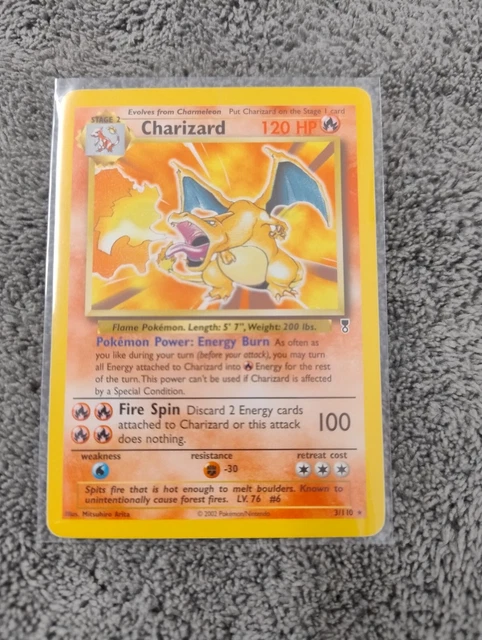POKEMON TCG · Charizard 3/110 Legendary Collection Non-Holo Great ...