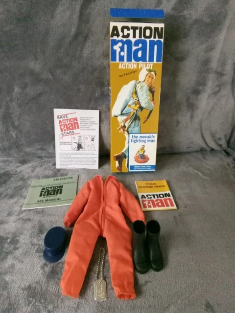 ACTION MAN 40TH Anniversary Pilot Outfit, Box and Paperwork. No Doll ...