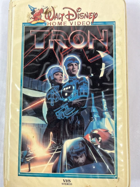VHS WALT DISNEY Home Video Tron Jeff Bridges 1985 122 V EUR 24,30 ...