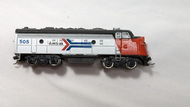 LOCOMOTIVE DIESEL BACHMANN AMTRAK EMD F9 échelle N #505 EUR 13,89 ...