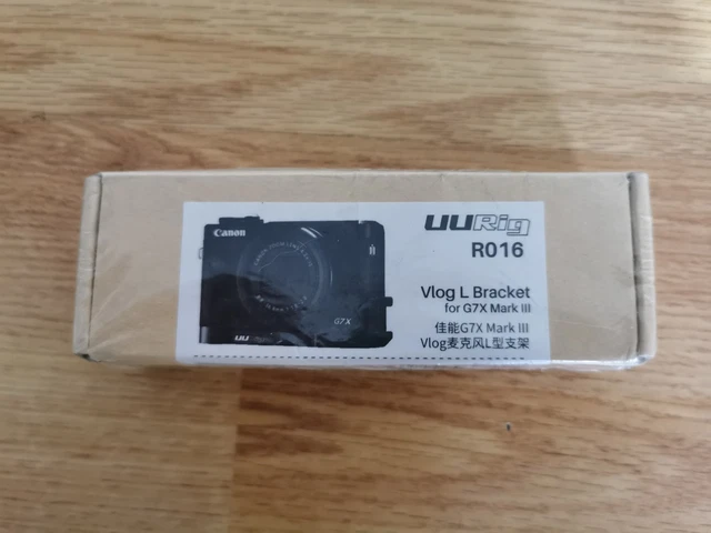 VLOG L PLATE Extension Bracket for Canon G7X Mark III £9.99 - PicClick UK