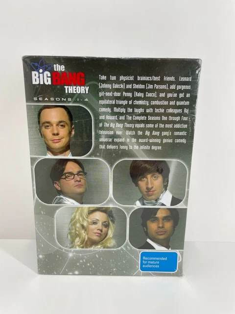 BIG BANG THEORY, The : Season 1-4 | Boxset (Box Set Box Set, DVD, 2011 ...