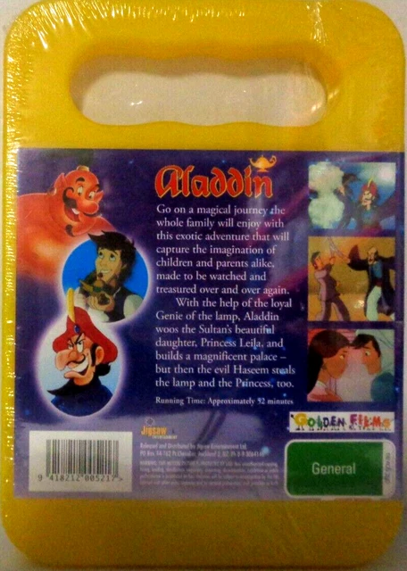 ALADDIN GOLDEN FILMS Brand New Sealed DVD Childrens Animated Region 4 ...