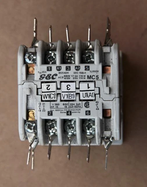 GEC MC5 CONTACTOR 96 -112v/50Hz/108v-121v/60Hz COIL #S985 £50.00 ...