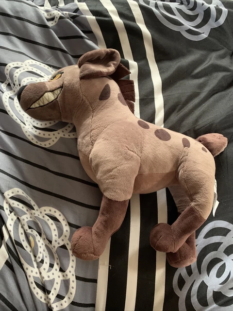 DISNEY STORE STAMPED lion king lion guard hyena Janja Soft Cuddly Toy ...