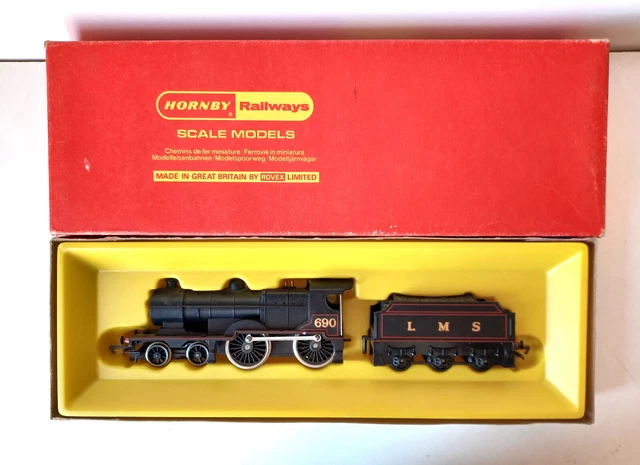 HORNBY R450 LMS 4-4-0 Class 2P Fowler Locomotive 690 LMS Black £35.00 ...