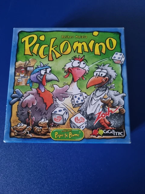 PICKOMINO REINER KNIZIA'S Strategy Dice Game Roasted Worms Zicke Zacke ...