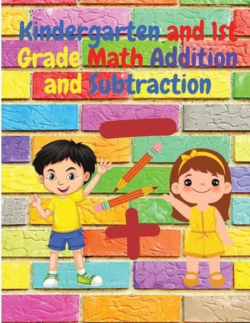 KINDERGARTEN AND 1ST Grade Math Addition and Subtraction: Tracing ...
