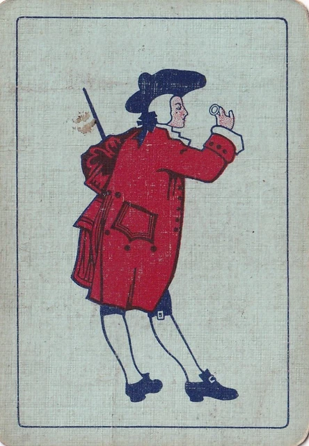 SWAP PLAYING CARD - Vintage Wide Gentleman $2.50 - PicClick AU