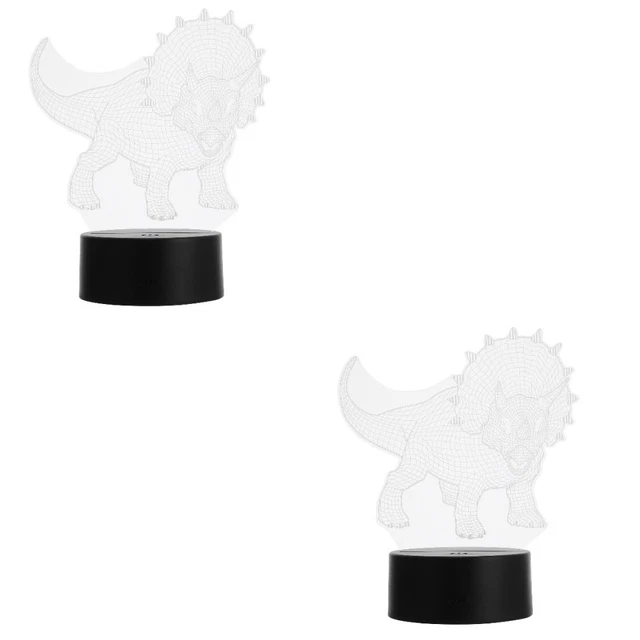 2 COUNT LED Night Light Bedside Touch Lamp Children's Cartoon Desk ...