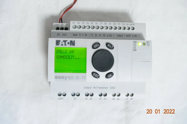 EATON EASY 822-DC-TC Steuerrelais Output 8xTransistor/0,5A,wurde als ...