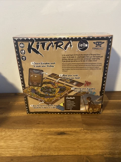 KITARA BOARD GAME iello forgenext New 2020 sealed Africa game eric ...