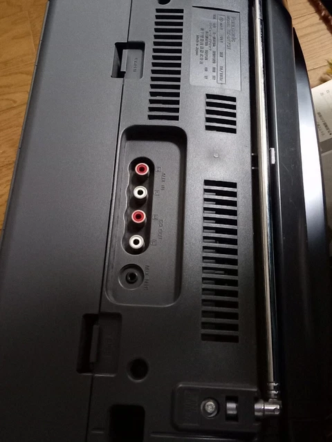 PANASONIC RX-DT707 RADIO Cassette Player Boombox with Remote Manual ...