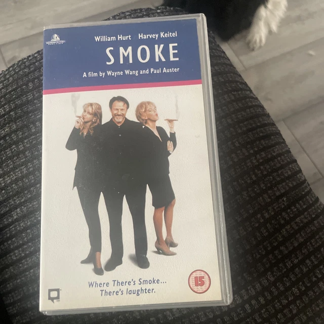 SMOKE, VHS VIDEO Cassette, William Hurt, Harvey Keitel, Stockard ...