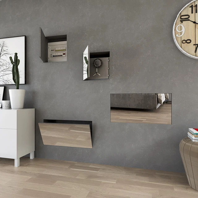 PORTE FILOMURO AVEC Miroir Acrylique Unique Portes Avec Ouverture ...