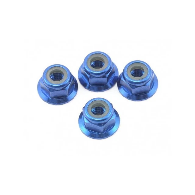 4 ÉCROUS ALU anodisé Nylstop M4 Bleu - Traxxas 1747R EUR 11,10 - PicClick FR