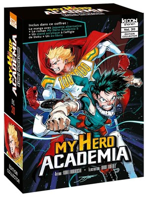 MY HERO ACADEMIA mha-manga book volume 30 collector edition boxed - 24h ...