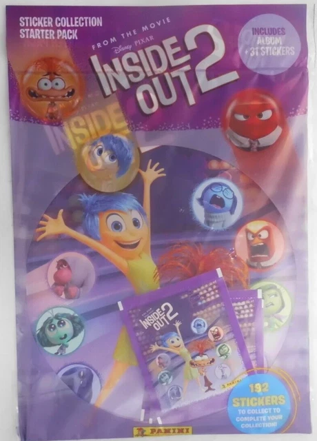 PANINI DISNEY PIXAR Inside Out 2 Collection Starter Pack: Album + 31 ...