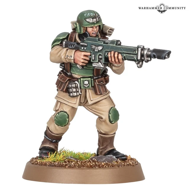 CADIAN SHOCK TROOP Miniature Of The Month Sprue Warhammer 40k Astra ...