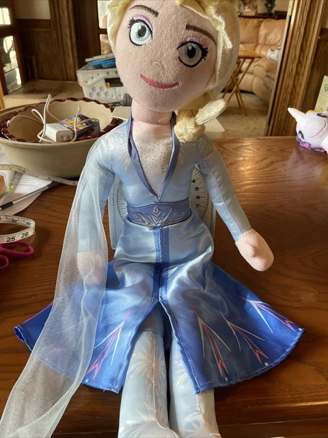 LARGE NEW DISNEY® Frozen II 25” Elsa Plush Super Soft NAP TIME Pillow ...