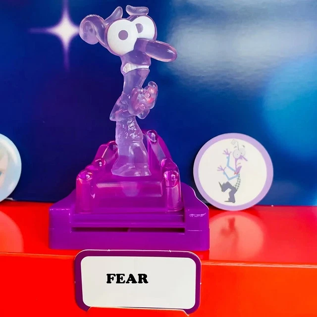 MCDONALD'S INSIDE OUT 2 Disney Pixar HAPPY MEAL TOYS Fear £8.41 ...