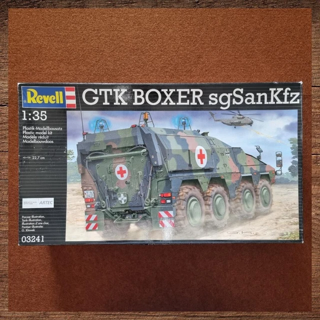 REVELL 03241 GTK Boxer sgSanKfz. 1/35 Modell Bausatz BW Bundeswehr NEU ...