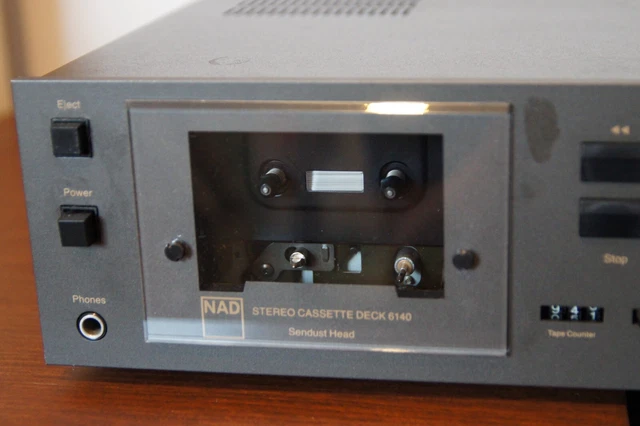 NAD STEREO CASSETTE Deck 6140 MADE IN JAPAN New Belts fitted £69.99 ...
