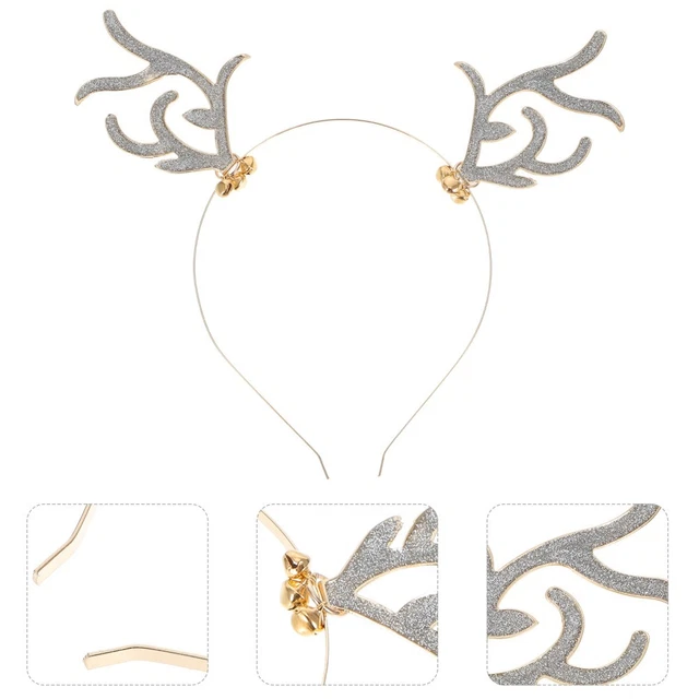 REINDEER HEADBAND ANTLER Hairband Animal Headbands for Kids Birthday ...