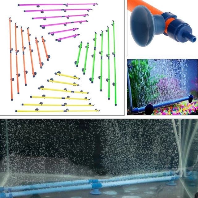 FISH TANKS AIR Bubble Air Stone Bars for Aquarium Hydroponics with ...