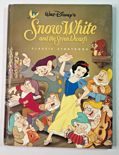 DISNEY'S SNOW WHITE and the Seven Dwarfs Classic Storybook 1998 ...