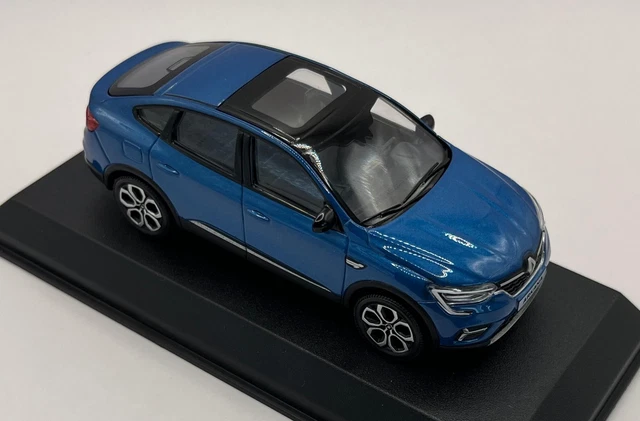 RENAULT ARKANA TECHNO 2022 in Zanzibar Blue, 1:43 scale model, Norev ...