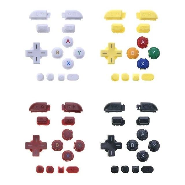 COMPLETE FULL BUTTON Set A B X Y L R ZL ZR D-pad Home For Nintendo New ...