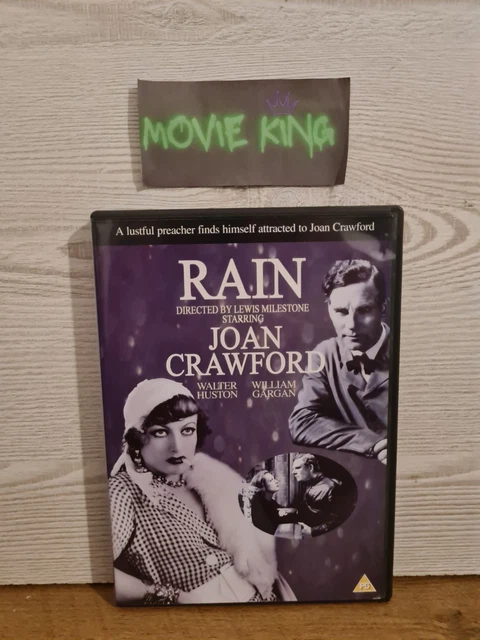 RAIN (DVD, 2003) Joan Crawford Walter Huston Classic Movie [Region 0 ...