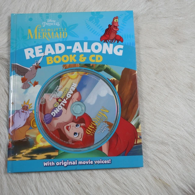 THE LITTLE MERMAID read along book & cd hardcover $17.61 - PicClick AU