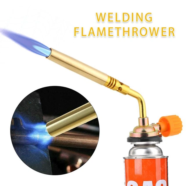 CAMPING TOOL WELDING Flamethrower Bbq Flamethrower Burner Butane Gas ...