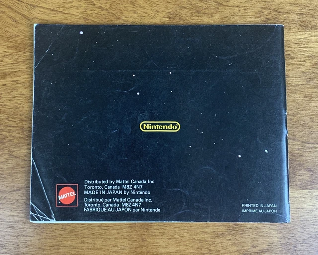 SUPER MARIO BROS Nintendo Booklet Manual Only No Game NES $20.00 ...