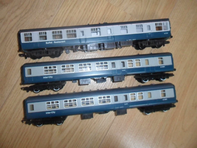 COLLECTION OF INTER-CITY Coaches for Hornby OO Gauge Model Railway ...