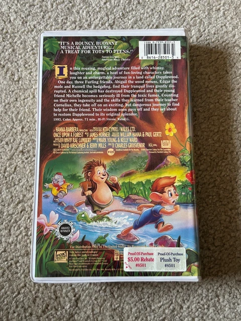 ONCE UPON A Forest VHS Tape Family 20th Century Fox Animated Movie £3. ...