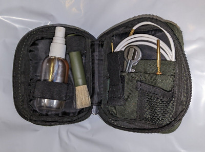 BRITISH ARMY SA80 Rifle mini Cleaning Kit Pouch, 5 pc kit including multi tool £17.99 - PicClick UK