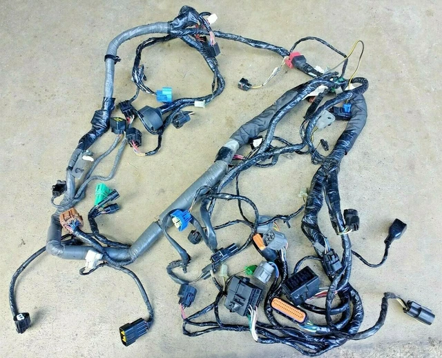 KAWASAKI ZZR1400 ZX14 Wiring Loom Coil Loom 3 other Wiring Connector ...
