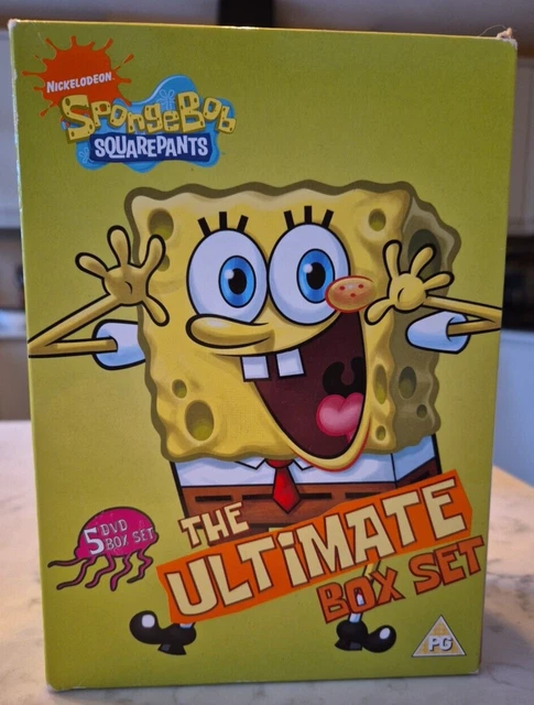 SPONGEBOB SQUAREPANTS THE Ultimate 5 Disc UK Box Set £21.00 - PicClick UK