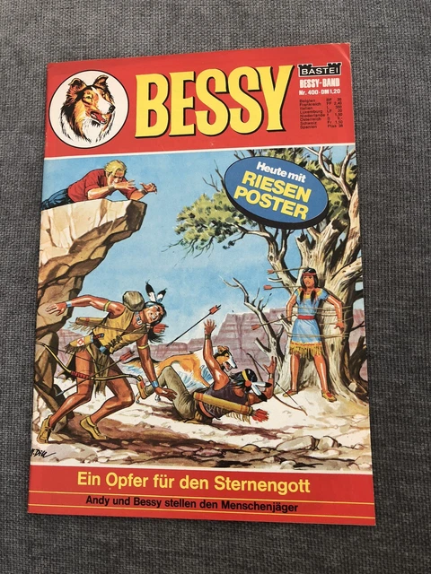 BESSY NR. 400 Comic Heft mit Riesen Poster Beilage im Top Zustand EUR ...