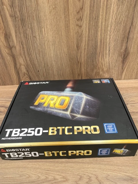 BIOSTAR TB250-BTC PRO LGA 1151 Motherboard (Crypto mining motherboard ...