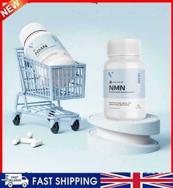 VIVANMN PURE NMN | 500mg Capsules Boosted Energy, Enhanced Sleep 30 ...