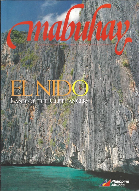 PHILPPINE AIRLINES MABUHAY inflight magazine 11/93 v 14 n 11 El Nido $7 ...