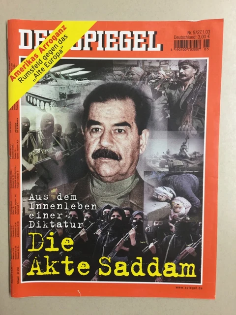 DER SPIEGEL AUSGABE 05/2003 vom 27. Januar 2003 EUR 1,00 - PicClick DE