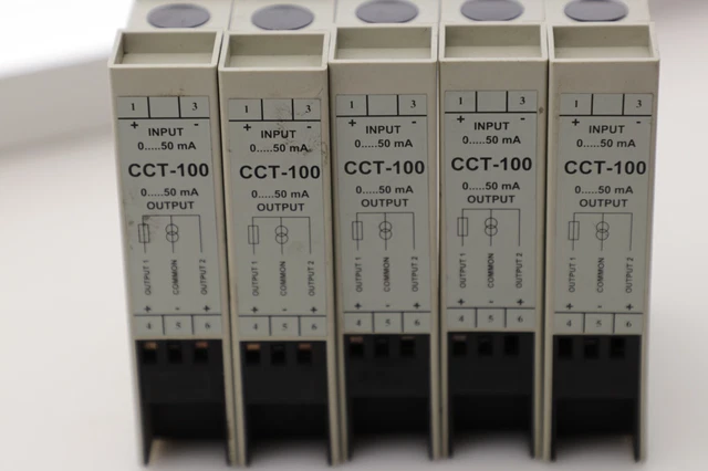 OMEGA LOOP POWERED Galvanic Isolator Module Cct-100 Cct100 Lot Of 5 ...