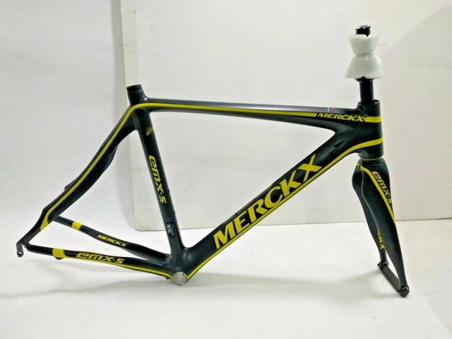 EDDY MERCKX FRAME Carbon Emx-5 W/Fork Stdsp-Intbb (Pce) Team Edition 52 ...