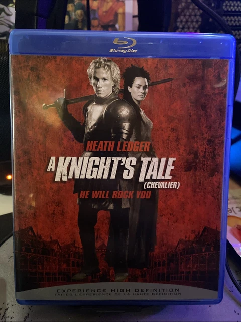 A KNIGHT'S TALE (Blu-ray) Heath Ledger Mark Addy Rufus Sewell Paul ...