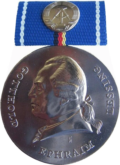 GDR GERMAN GOTTHOLD Ephraim Lessin medal orden DDR NVA EUR 6,99 ...